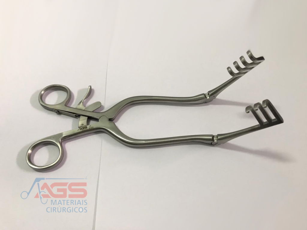 AFASTADOR BECKMANN ADSON 240MM - AGS - Materiais Cirúrgicos
